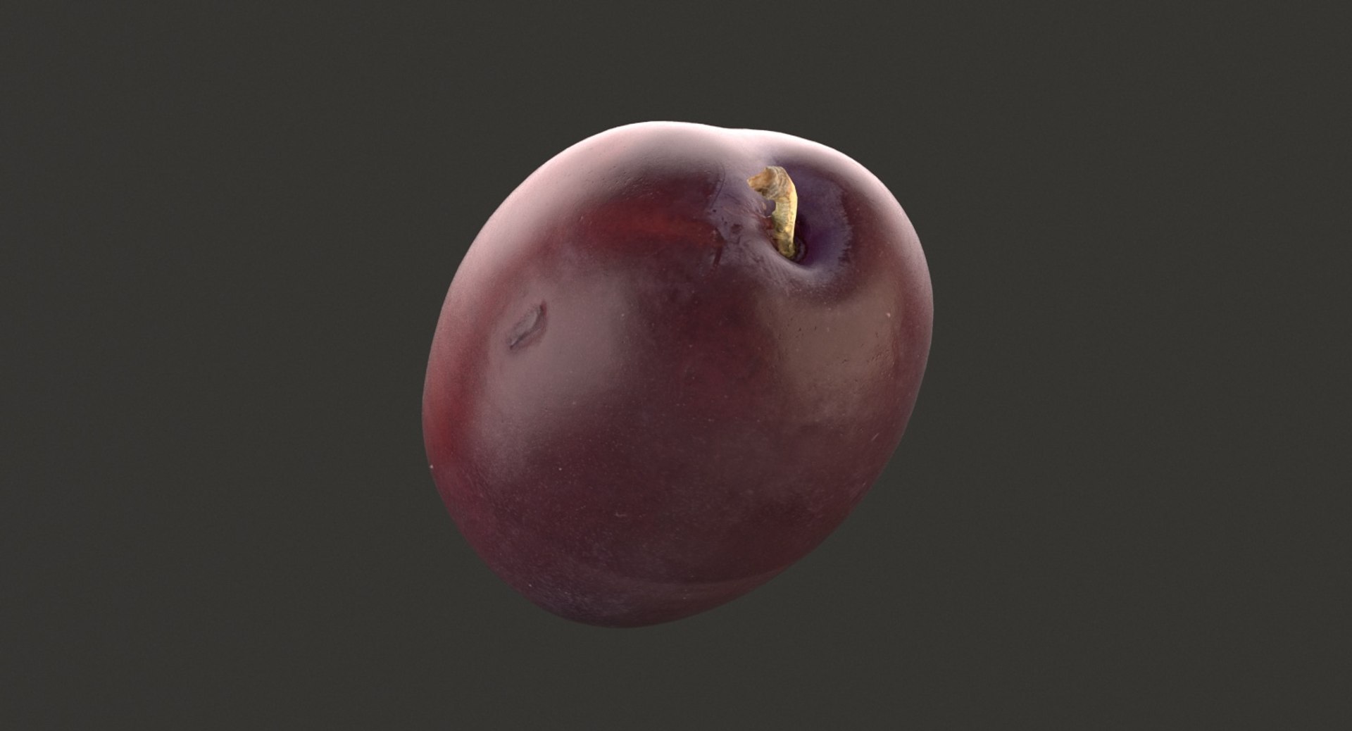 3D Realistic Plum Model - TurboSquid 1229502