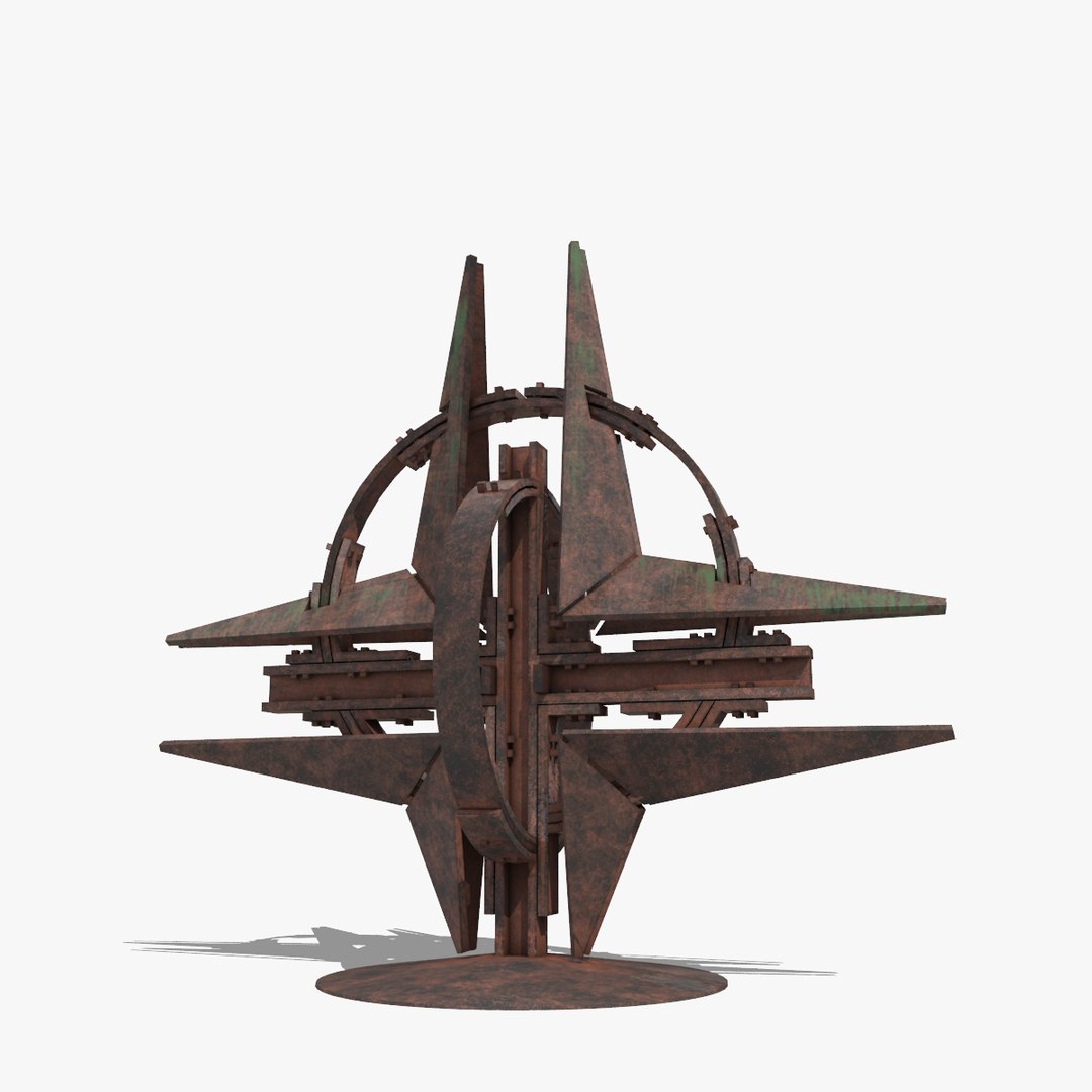 3d Nato Monument Model