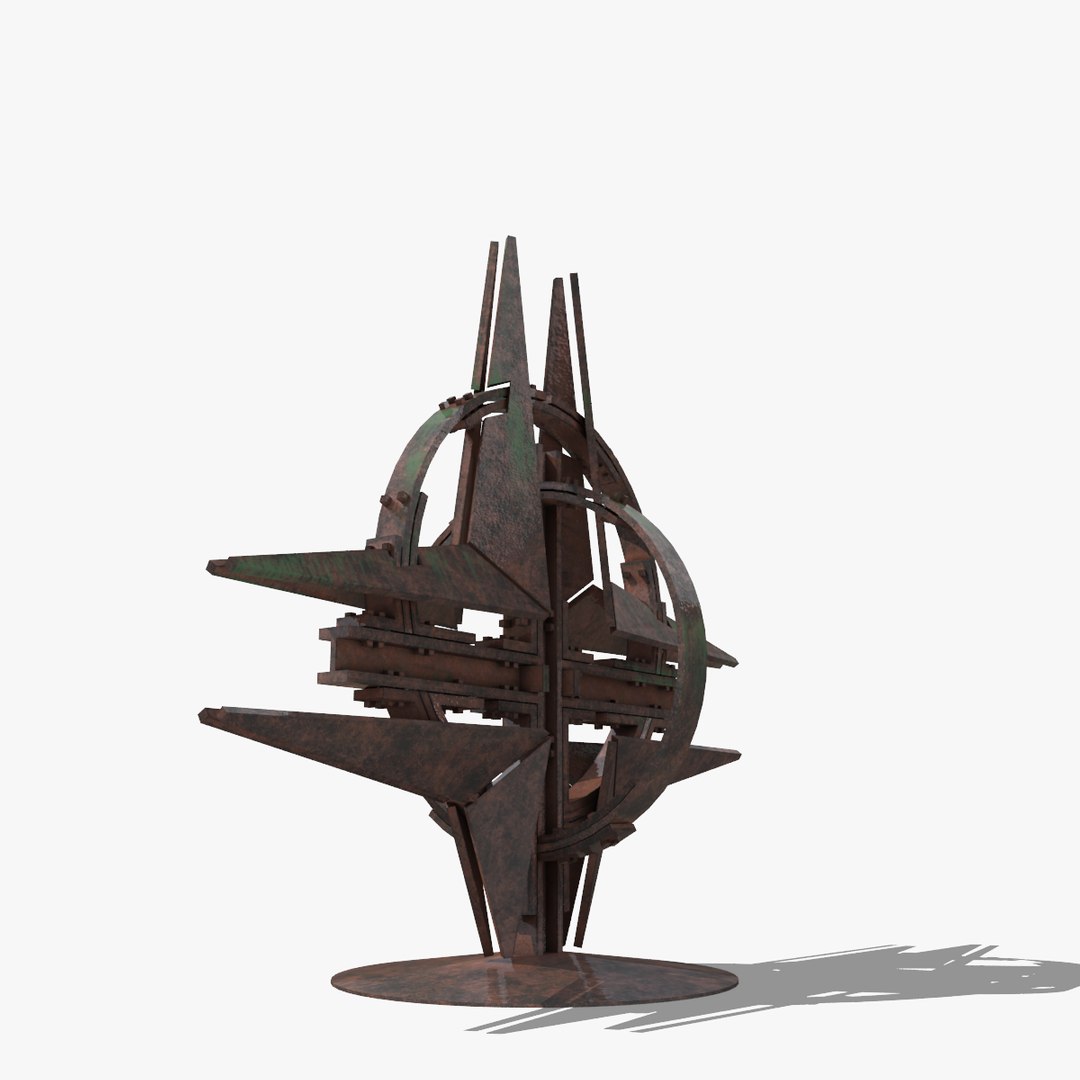 3d Nato Monument Model