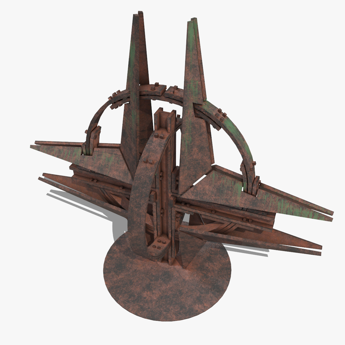 3d nato monument model