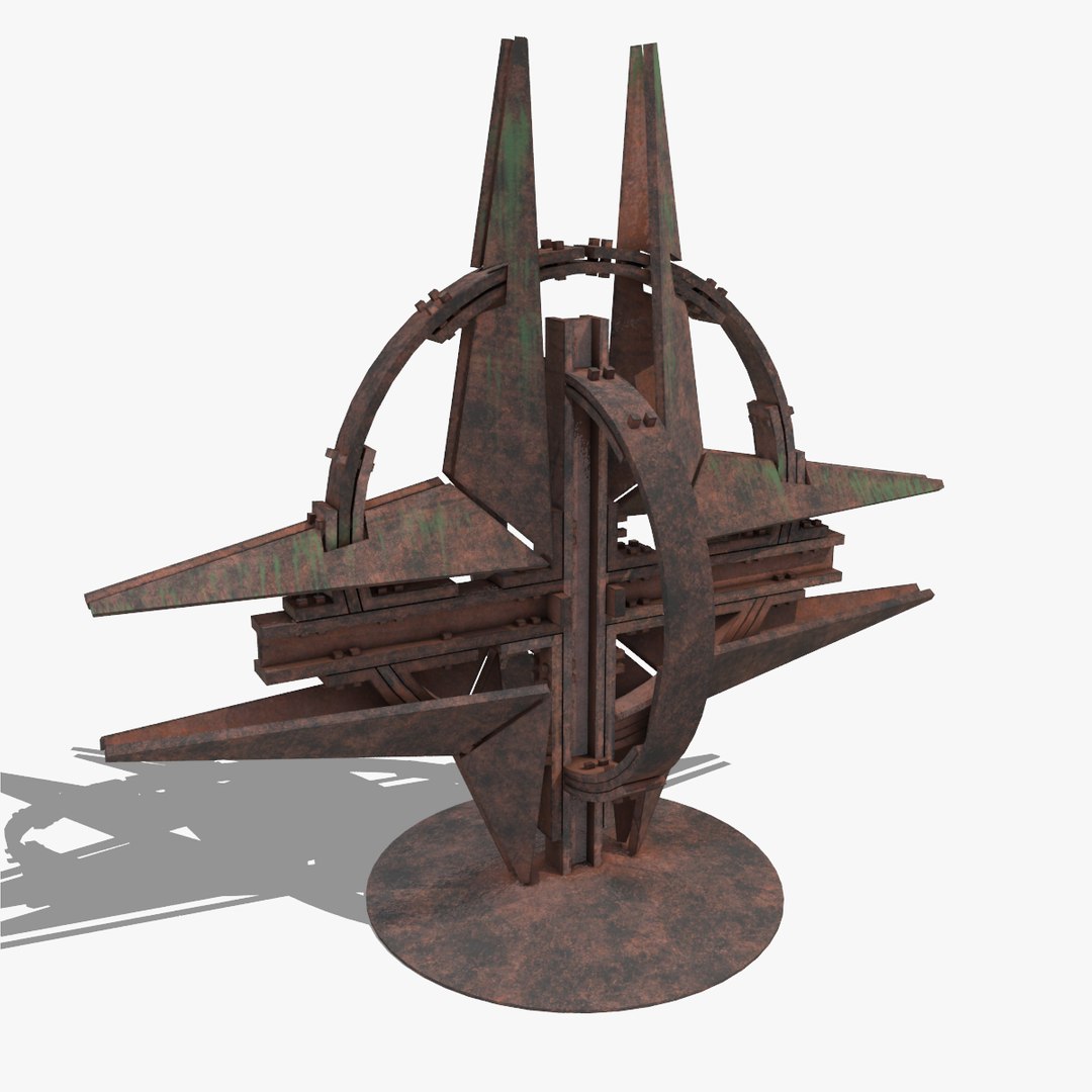 3d Nato Monument Model