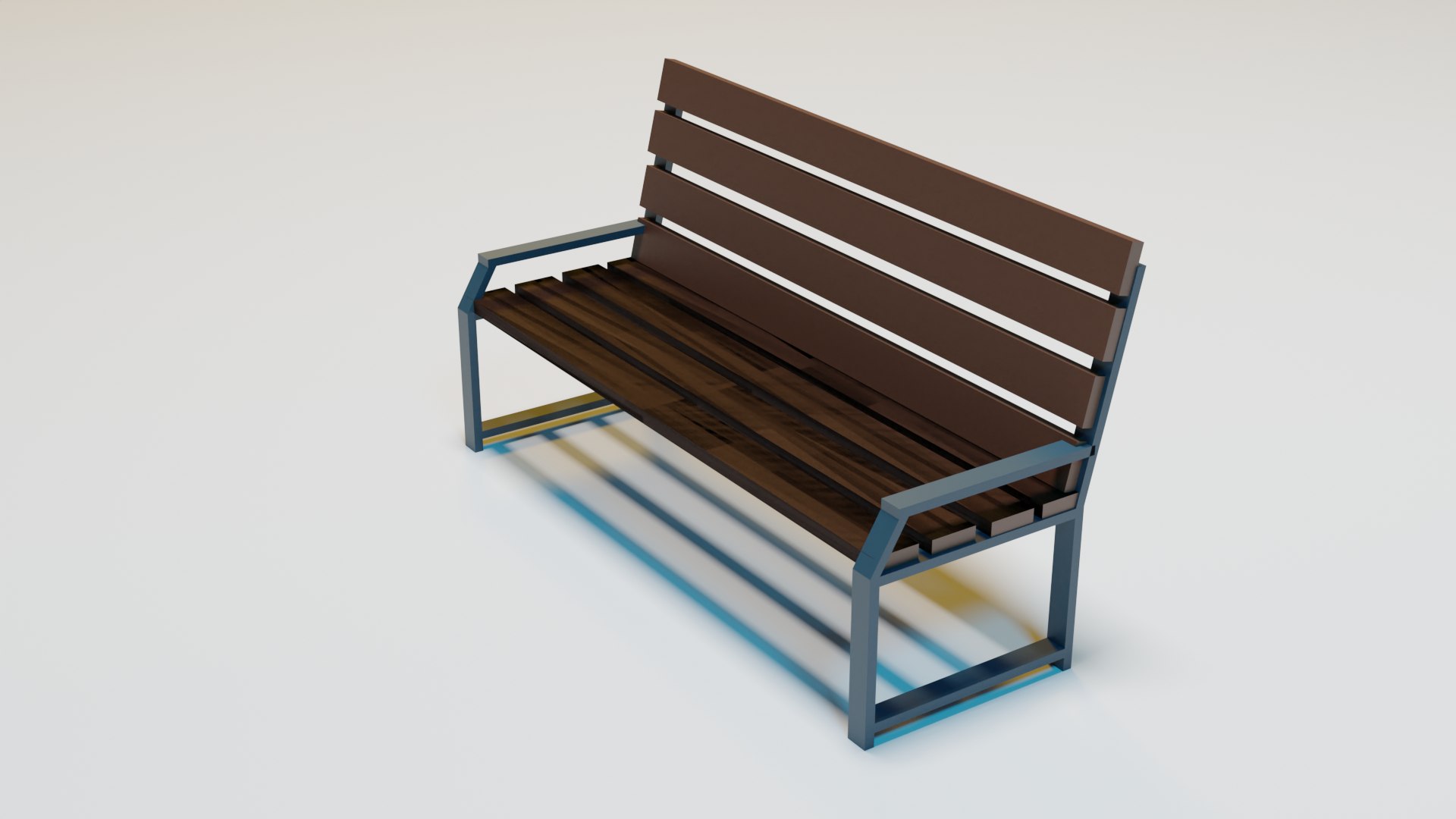 Low Poly Bench 3D Model - TurboSquid 1866695