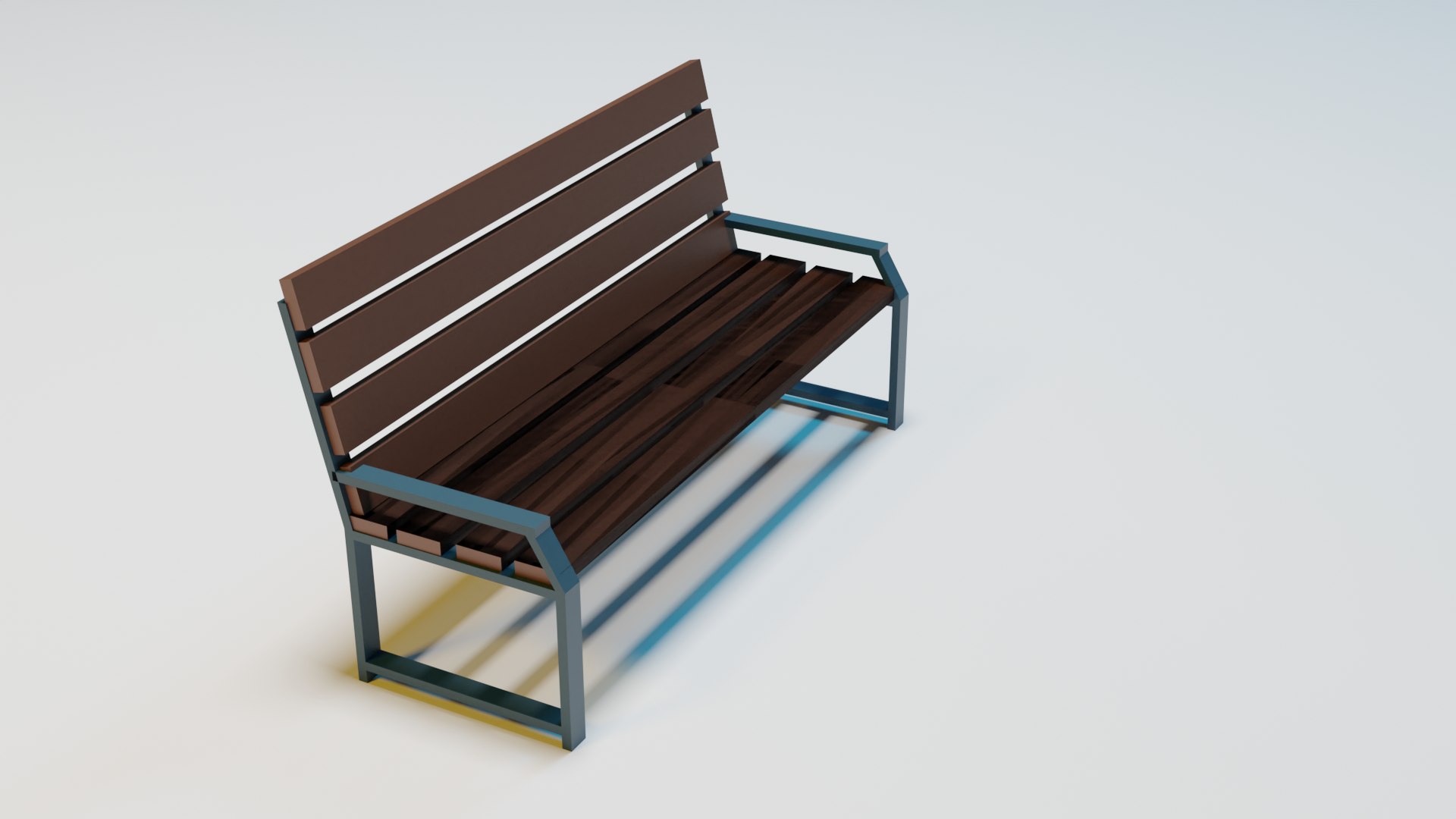 Low Poly Bench 3D Model - TurboSquid 1866695