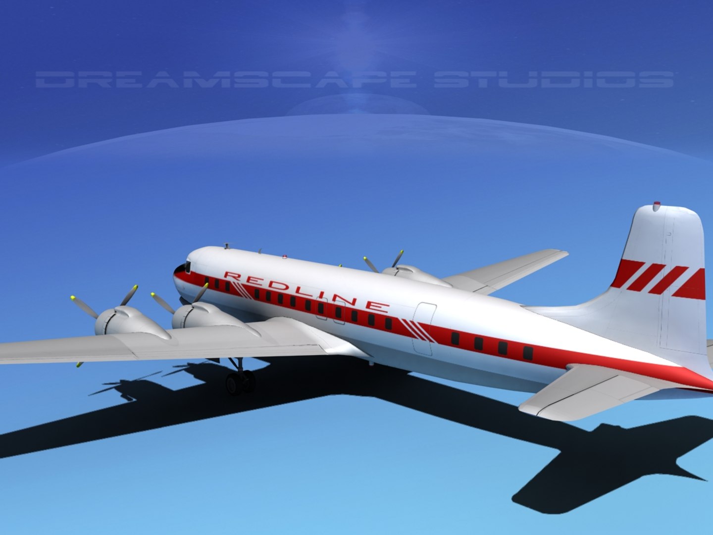 douglas dc-7c dc-7 max