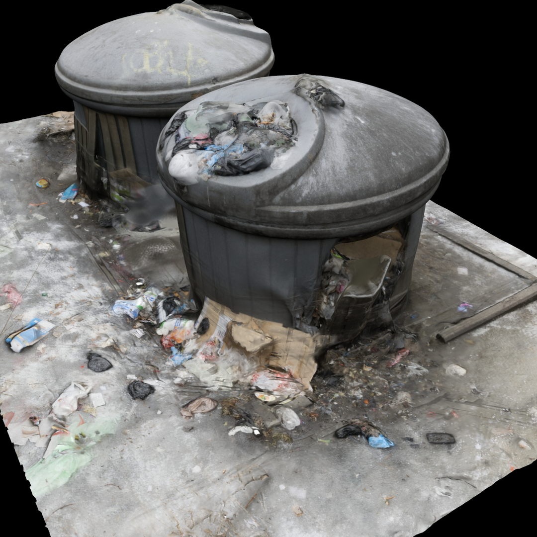 3D scan dumpster tank model - TurboSquid 1189919