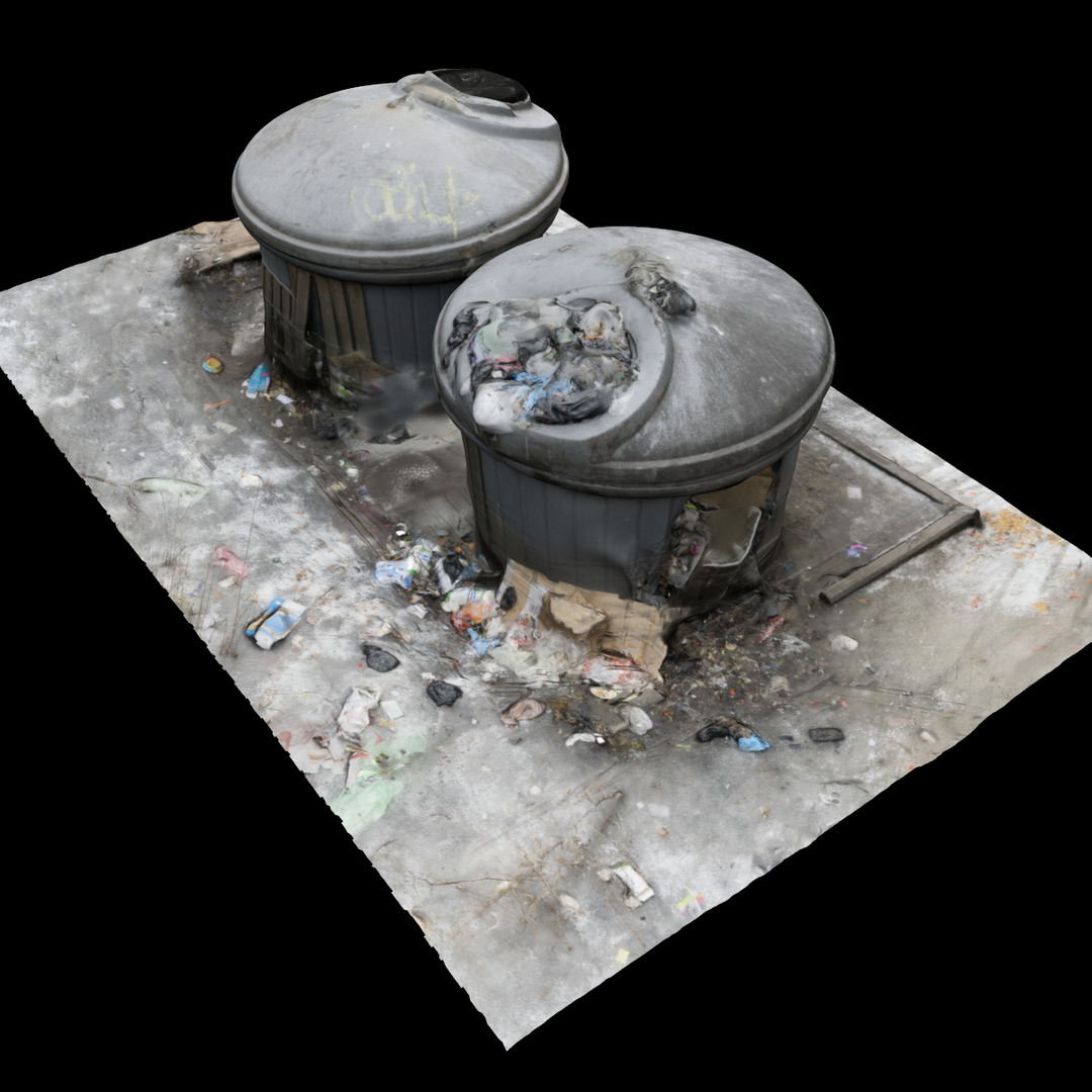 3D scan dumpster tank model - TurboSquid 1189919