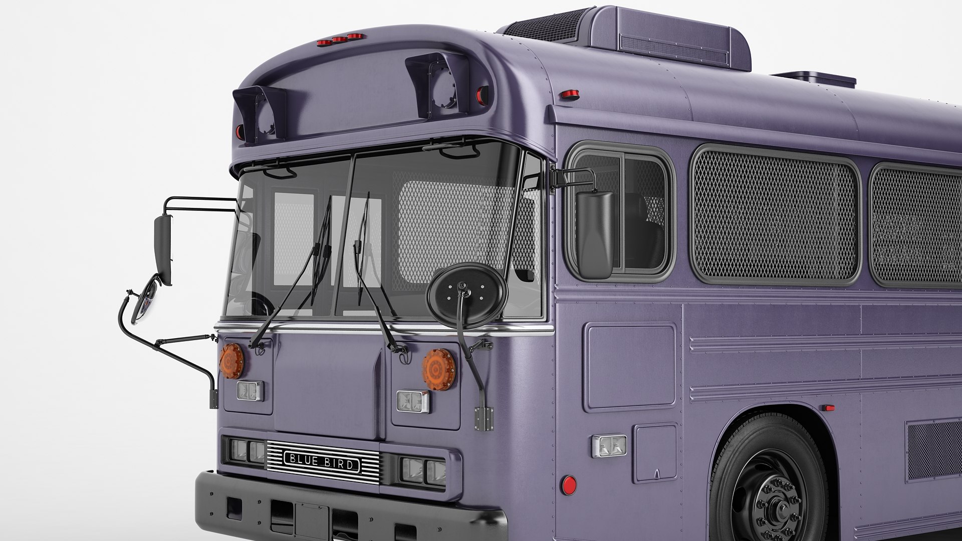 Prison bus 2000 3D - TurboSquid 1591082