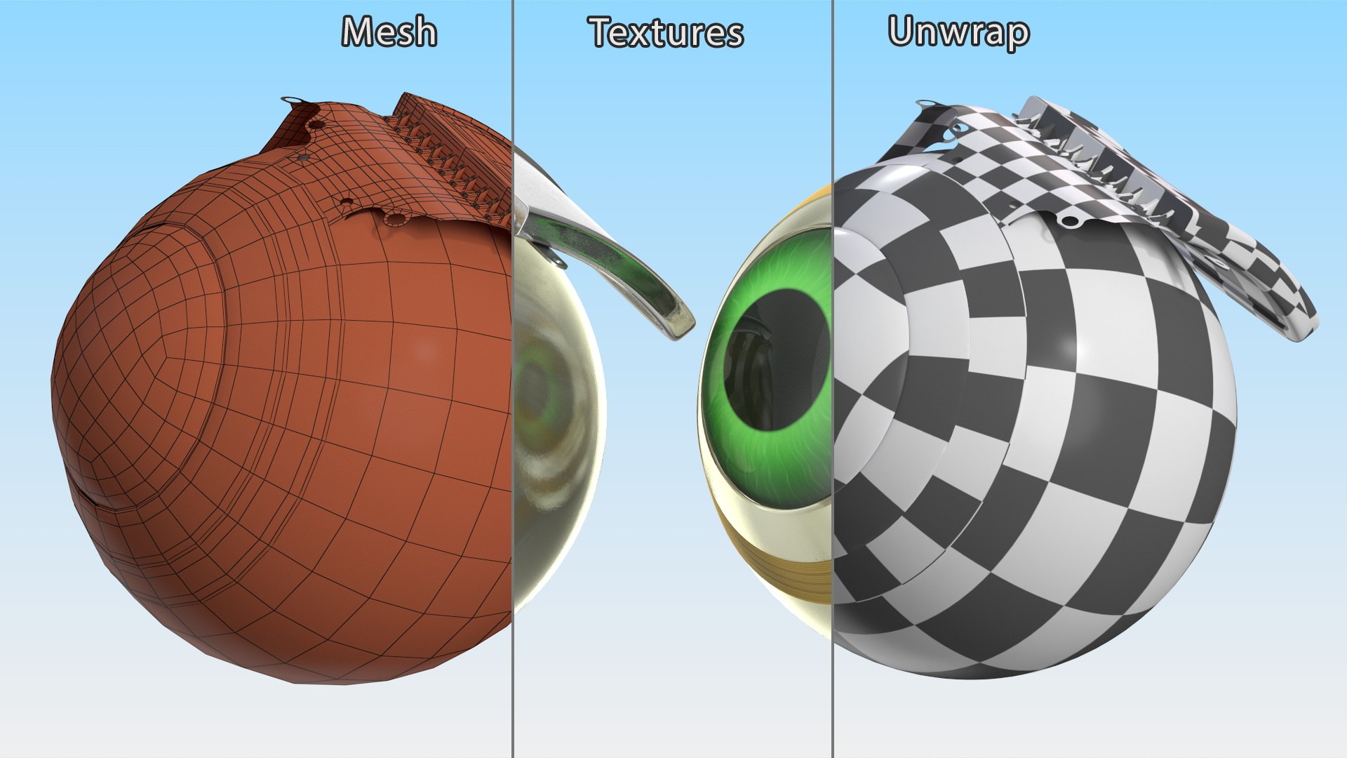 3D Emerald Iris Cybernetic Implant - TurboSquid 2325150