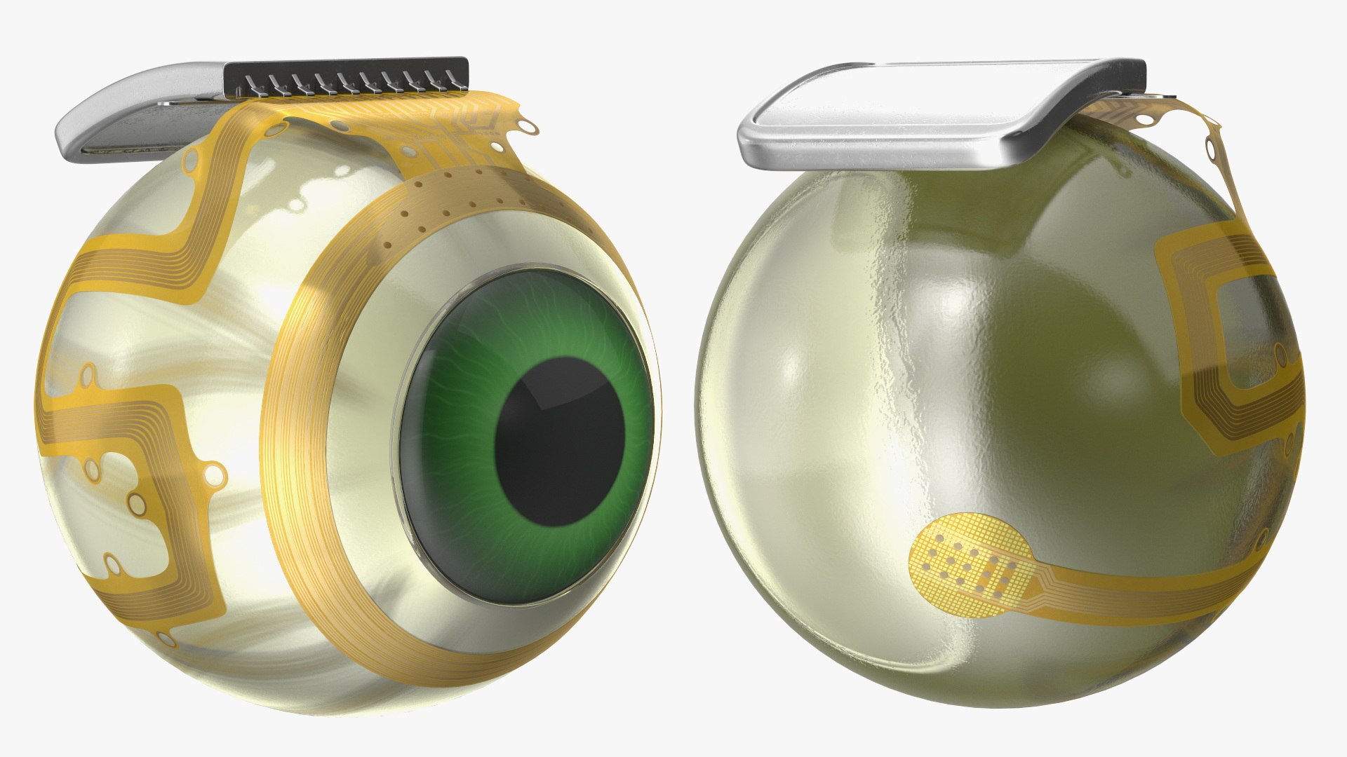 3D Emerald Iris Cybernetic Implant - TurboSquid 2325150