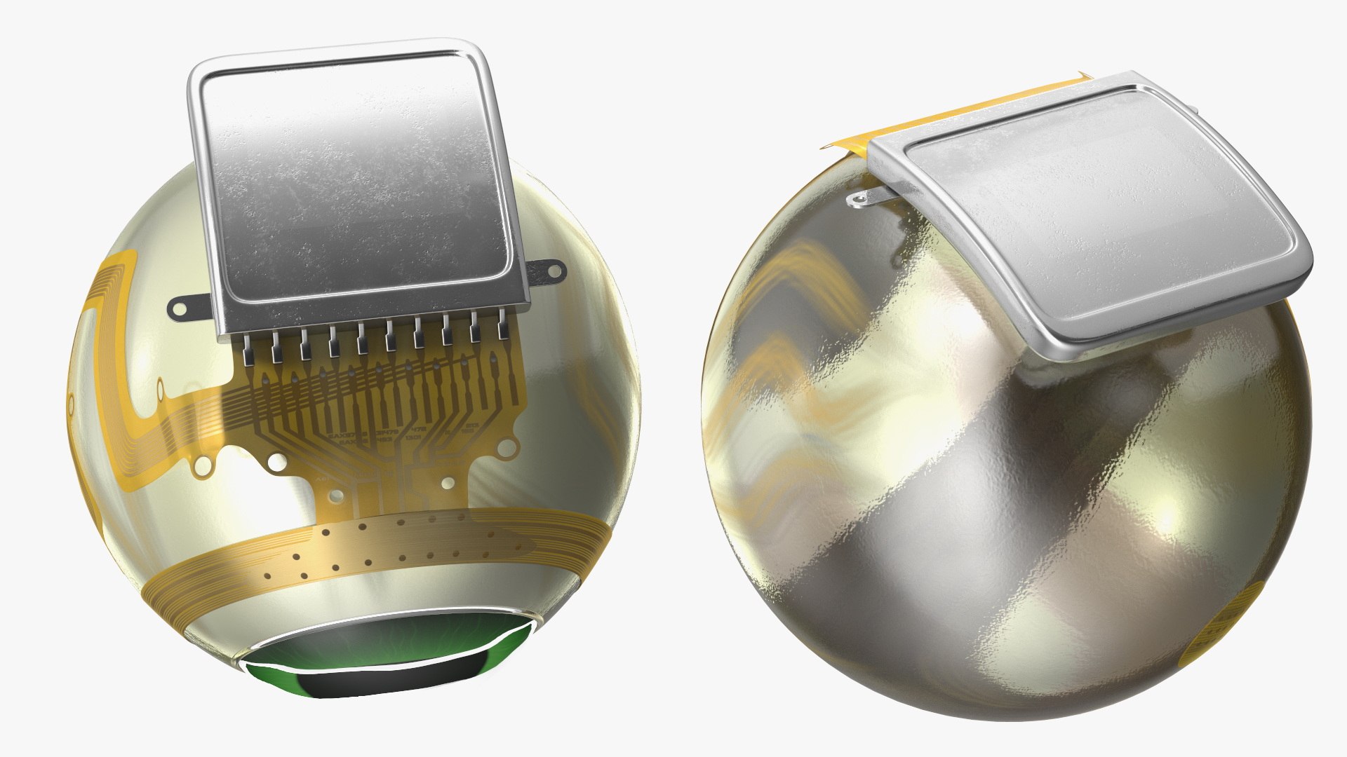 3D Emerald Iris Cybernetic Implant - TurboSquid 2325150