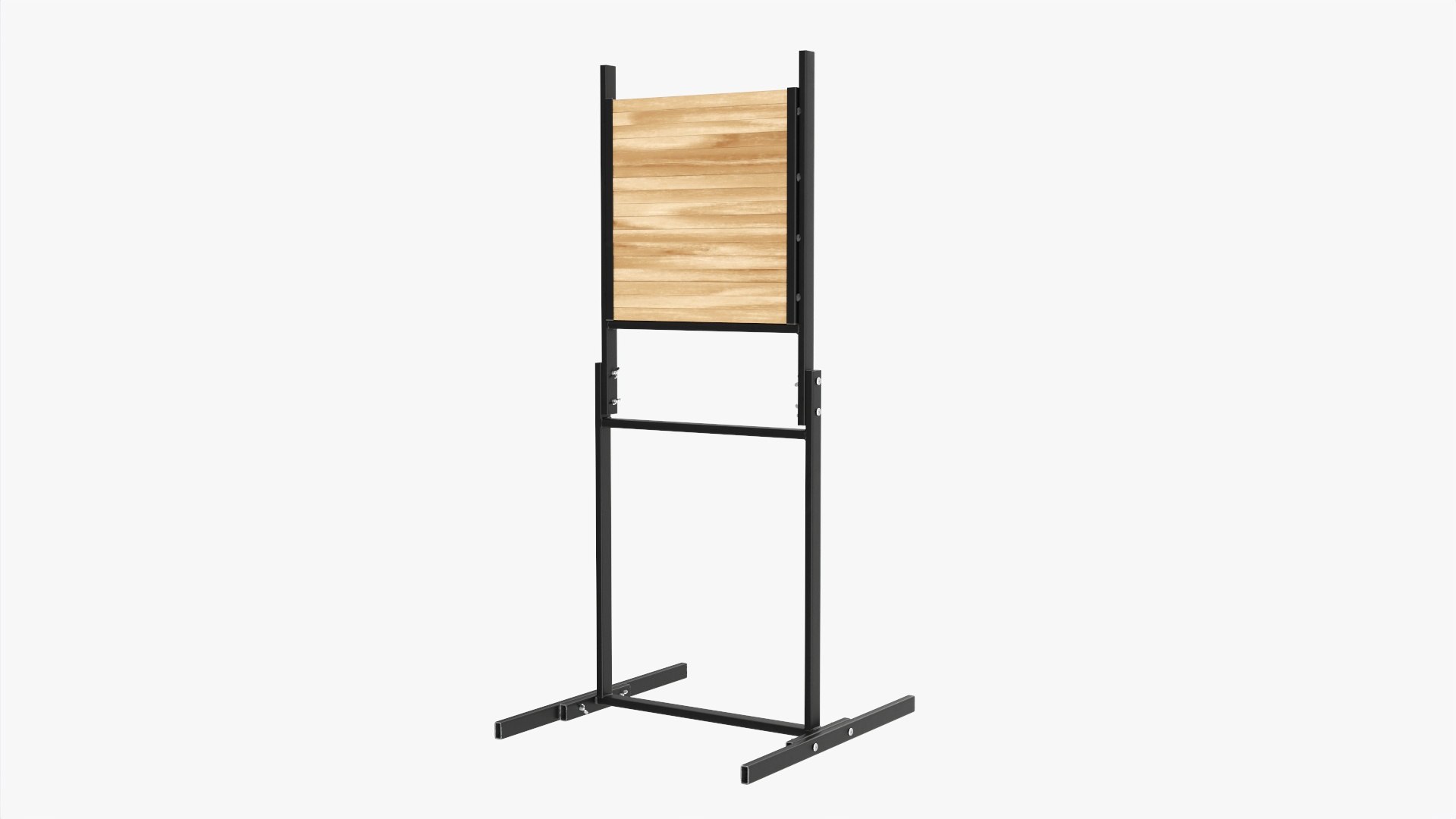 3D Model Throwing Weapons Wooden Target Stand - TurboSquid 1856860