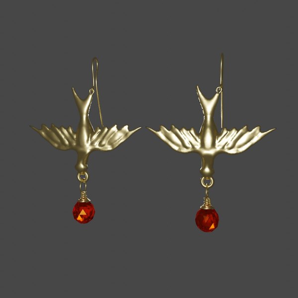 Earrings Blender Models for Download | TurboSquid
