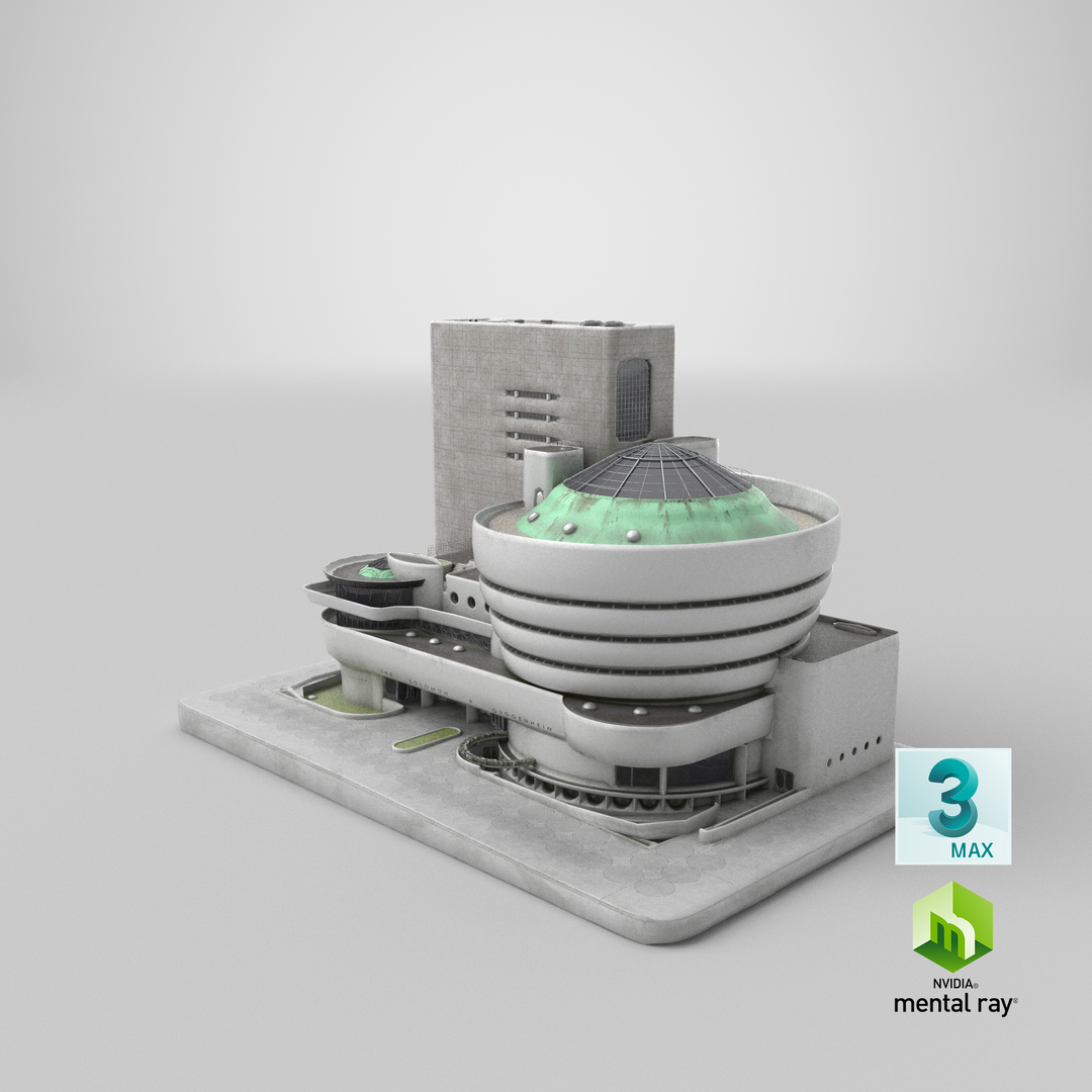 Solomon Guggenheim Museum 3D model - TurboSquid 1737004