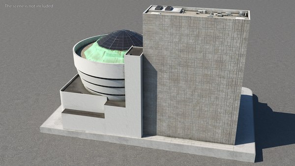 Solomon Guggenheim Museum 3D model - TurboSquid 1737004