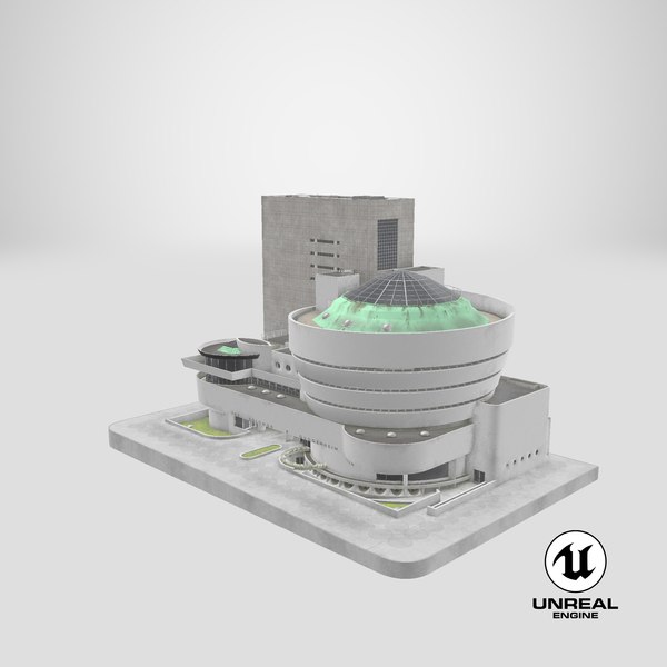 Solomon Guggenheim Museum 3D model - TurboSquid 1737004