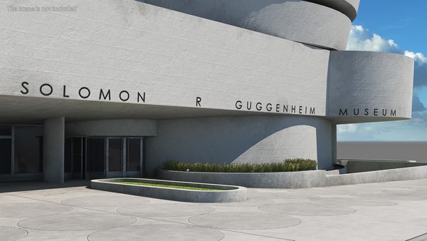 Solomon Guggenheim Museum 3D model - TurboSquid 1737004