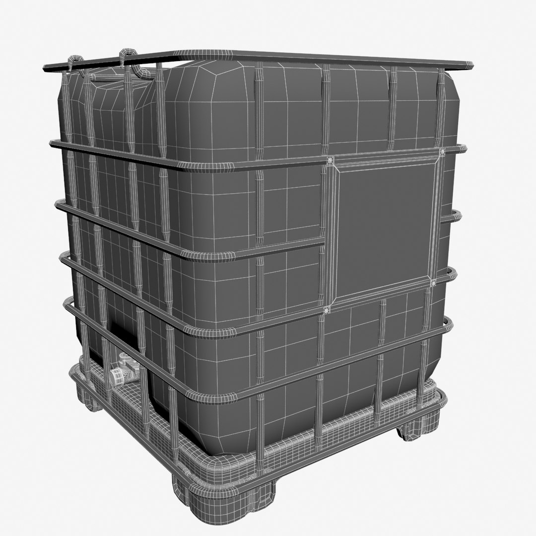 3D Intermediate Bulk Container - TurboSquid 1155937
