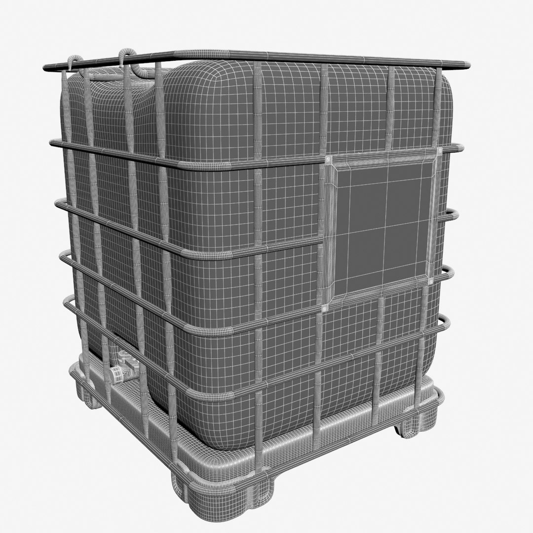 3D Intermediate Bulk Container - TurboSquid 1155937