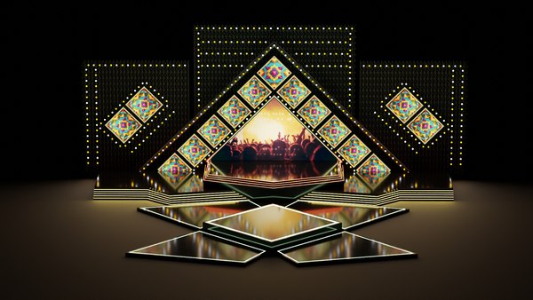 Blender Stage Models | TurboSquid