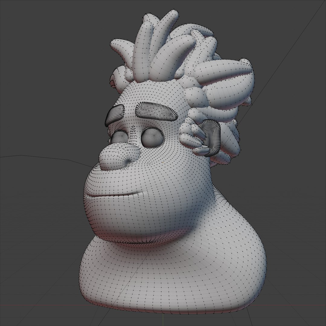 Wreck Ralph Head 3D Model - TurboSquid 1403299