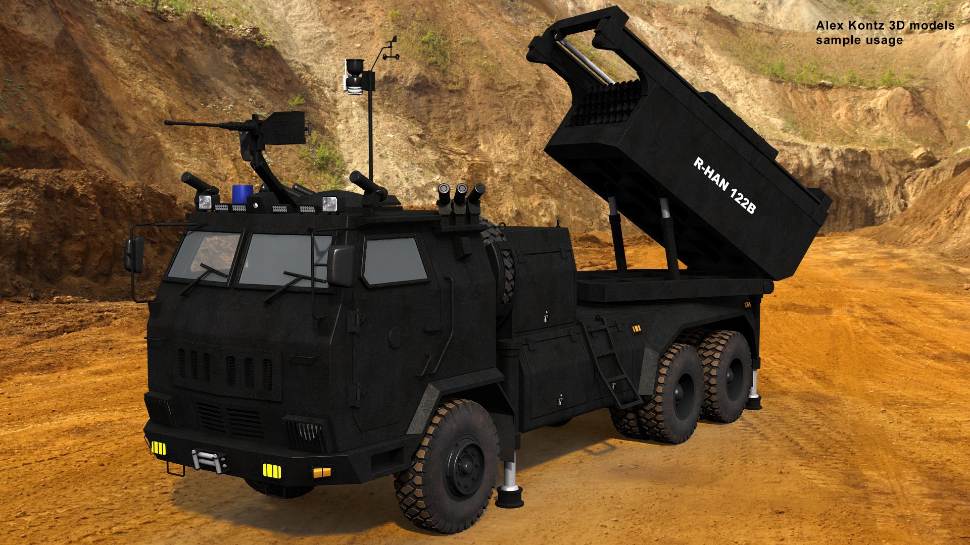 R-Han 122B 3D Model - TurboSquid 2367390