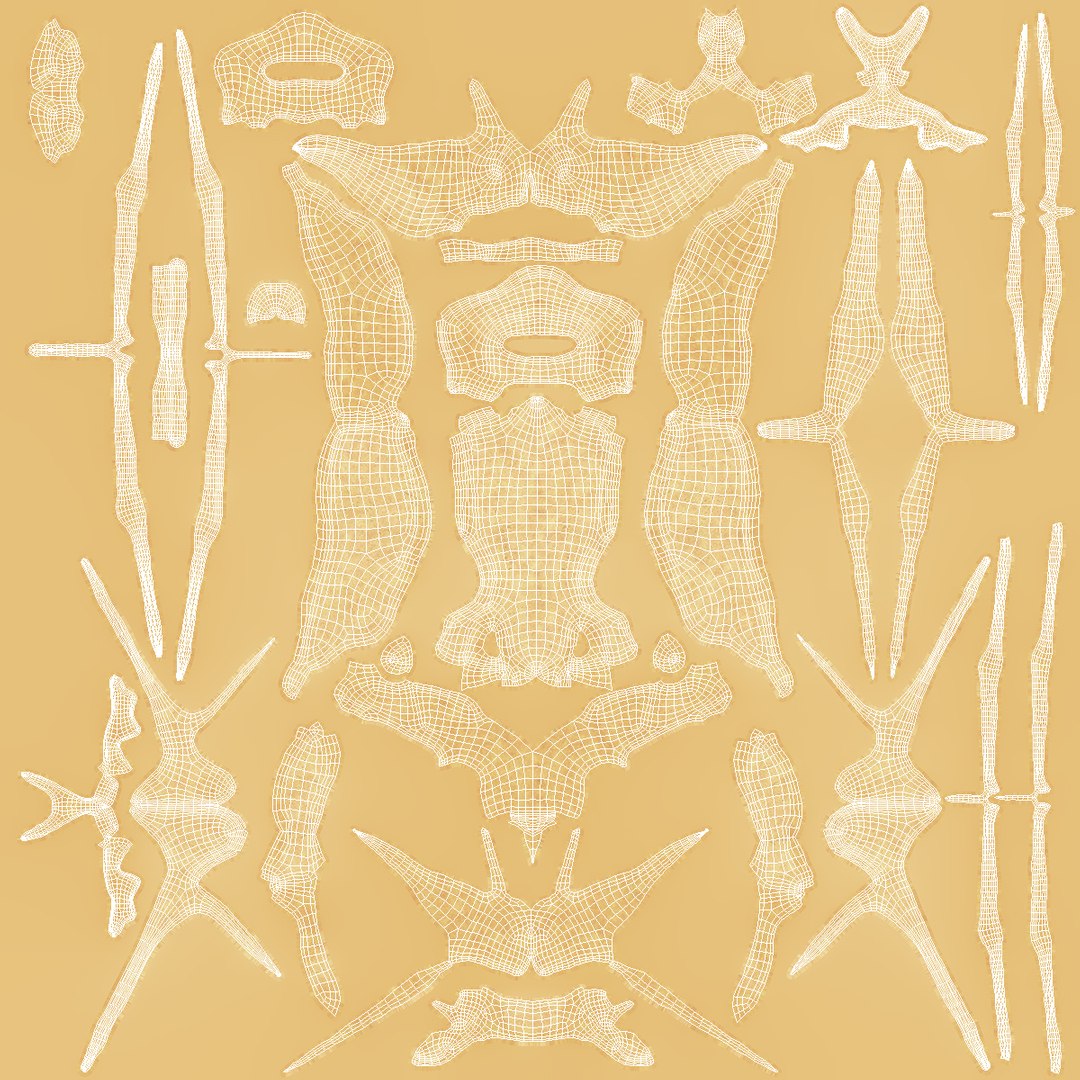 Carp skeleton 3D - TurboSquid 1328426