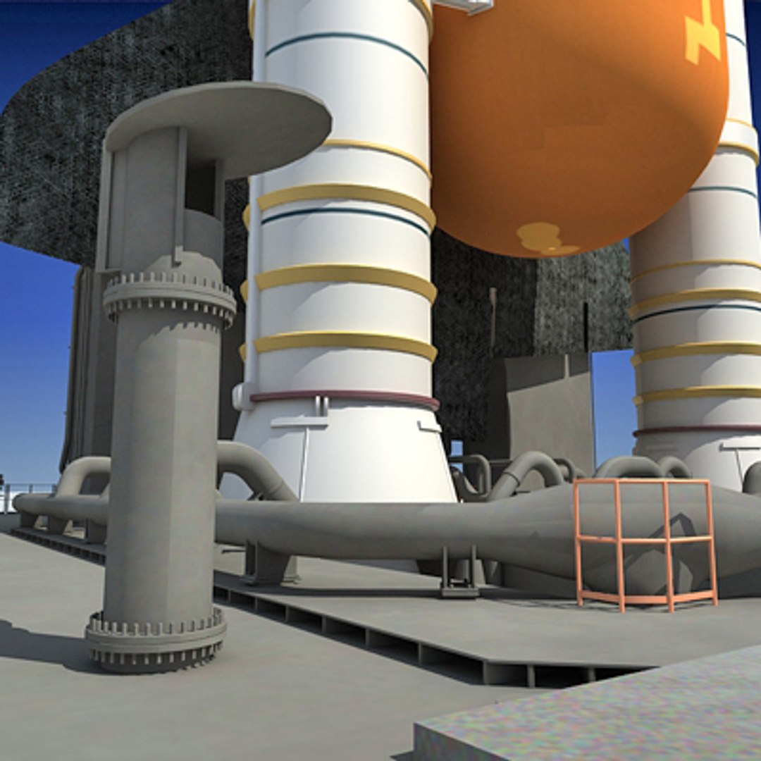 3d nasa space shuttle mlp