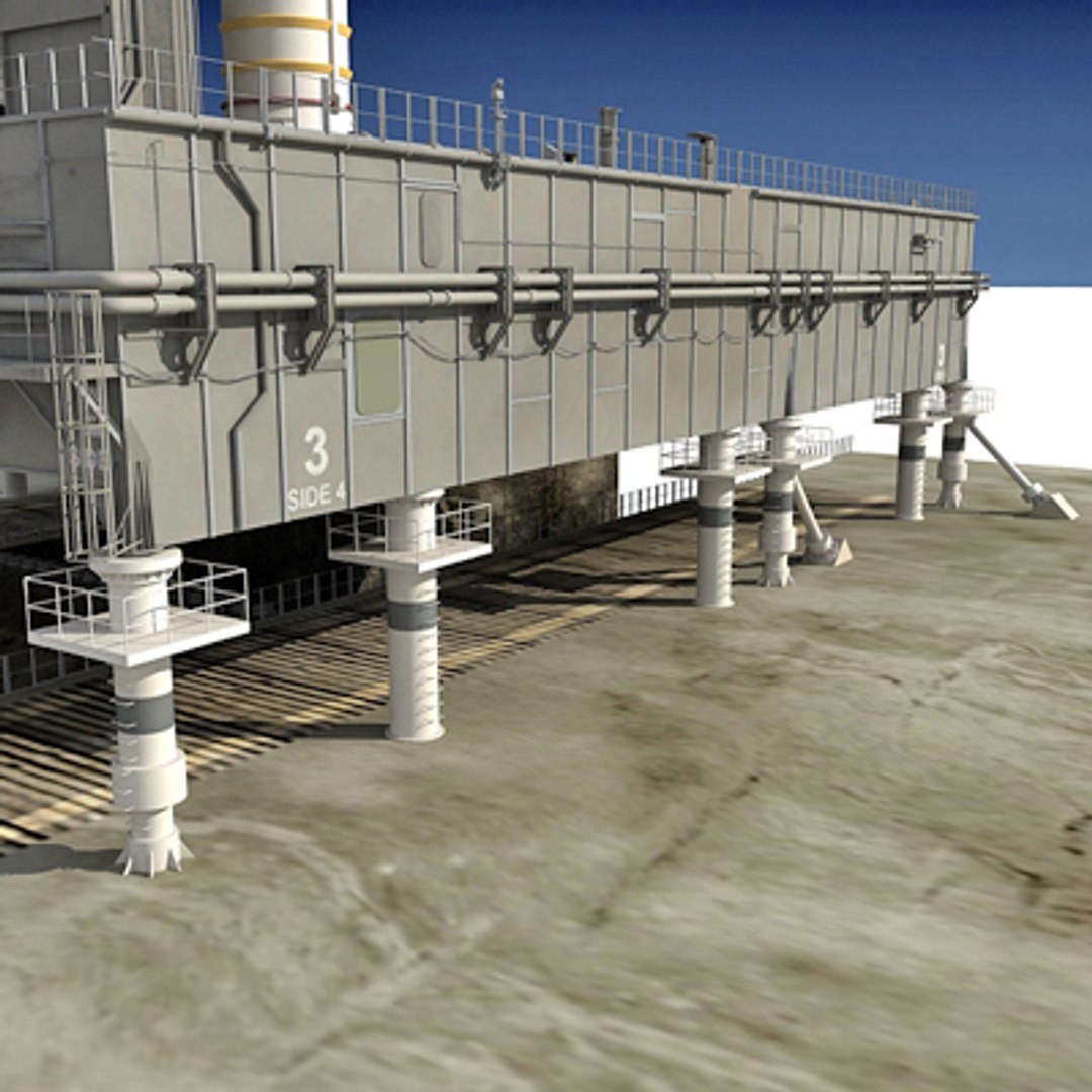 3d nasa space shuttle mlp