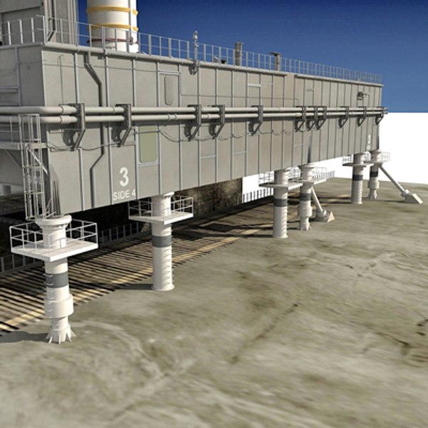 3d nasa space shuttle mlp