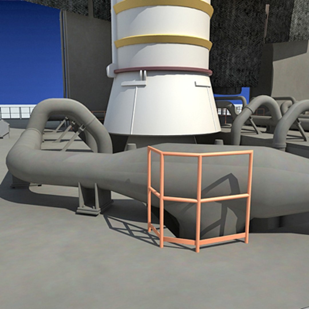 3d nasa space shuttle mlp