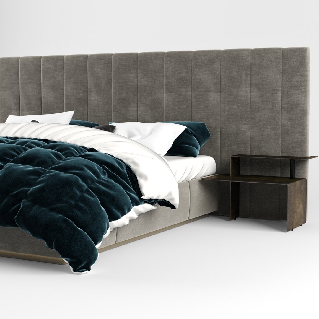 Capital Bed 3D Model - TurboSquid 1448003