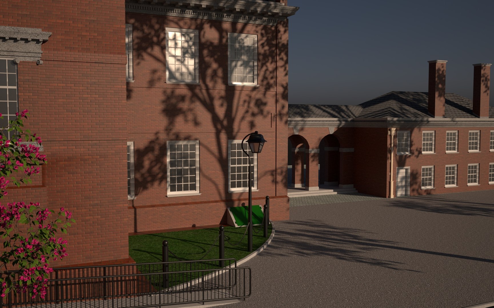 3D Independence Hall Model - TurboSquid 1791534