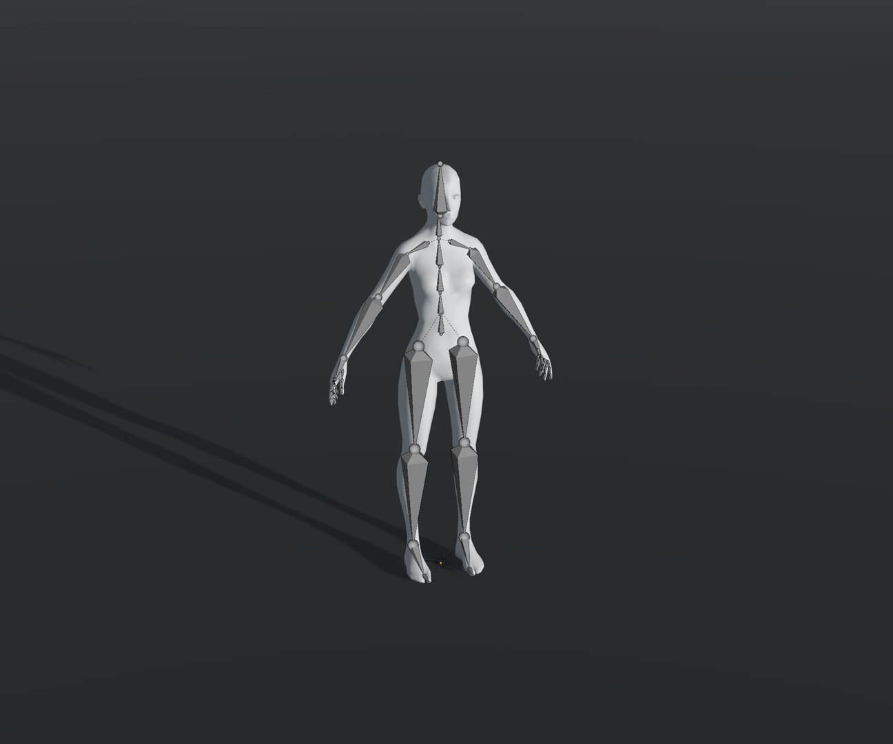 Female Body Base Mesh 28 Animations 3D Model - TurboSquid 1962826