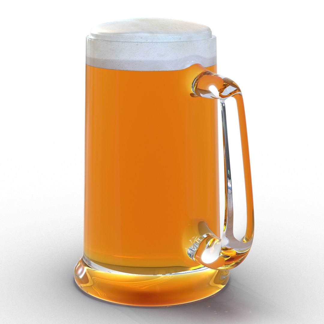 3d Beer Mug Model
