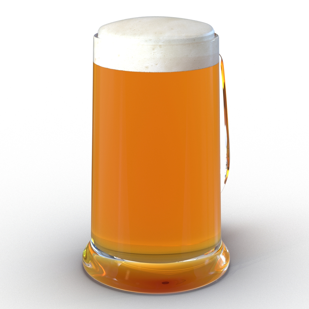 3d beer mug model