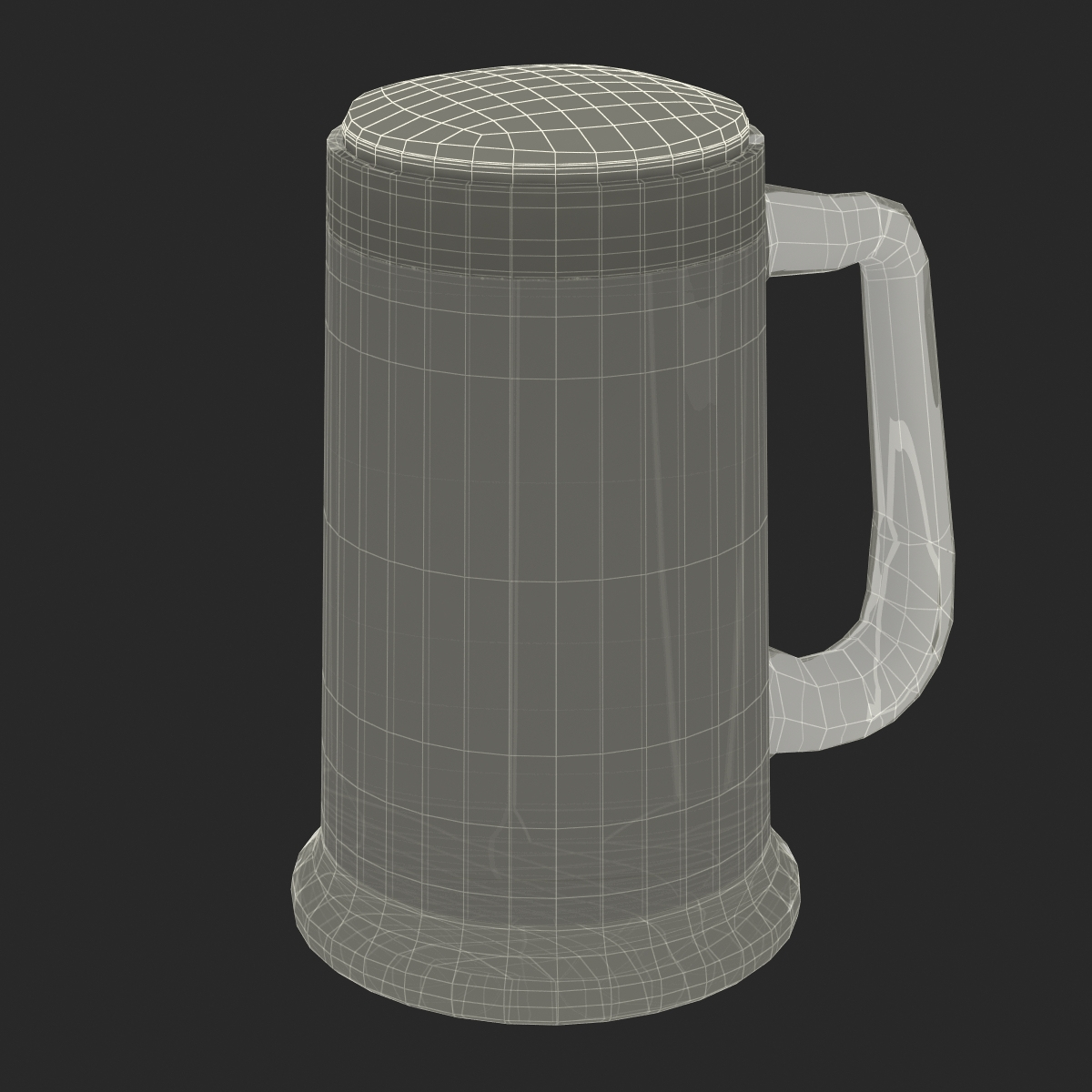 3d beer mug model