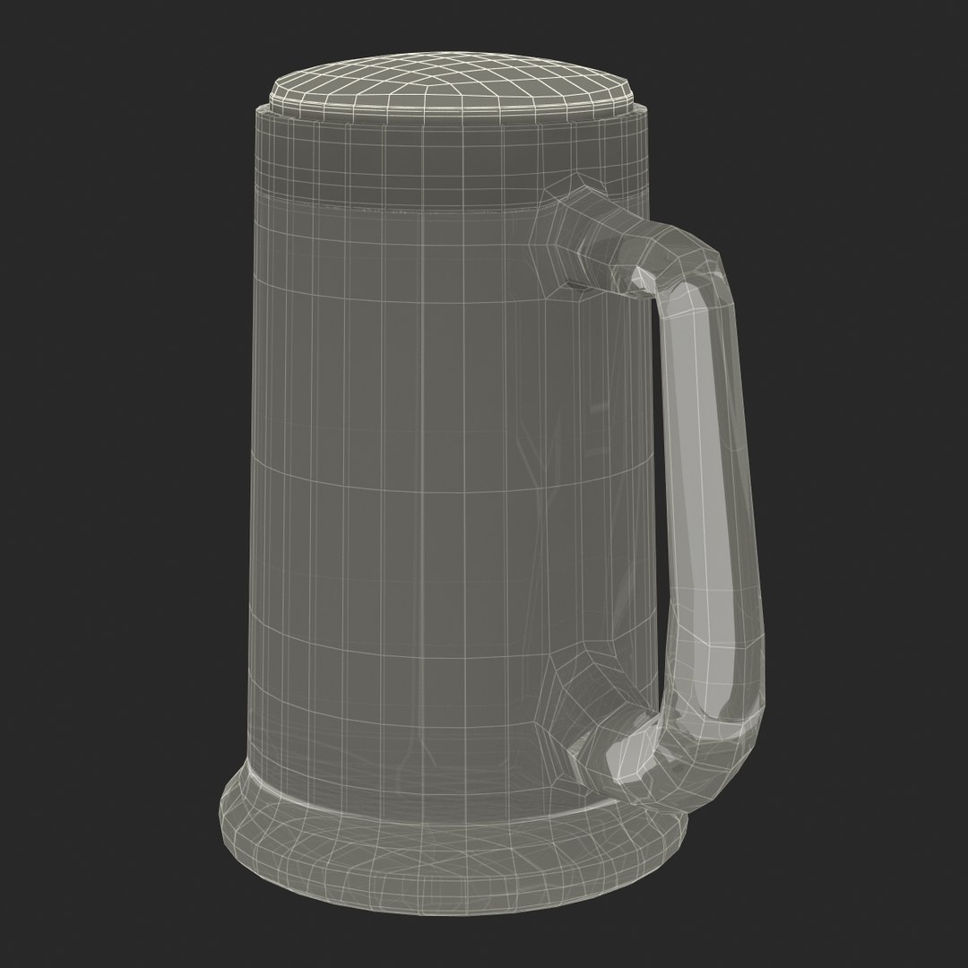 3d beer mug model
