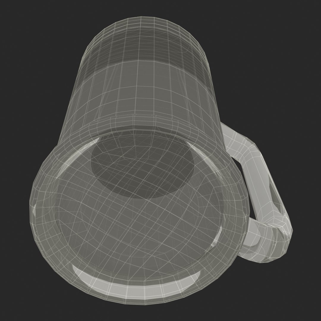 3d beer mug model