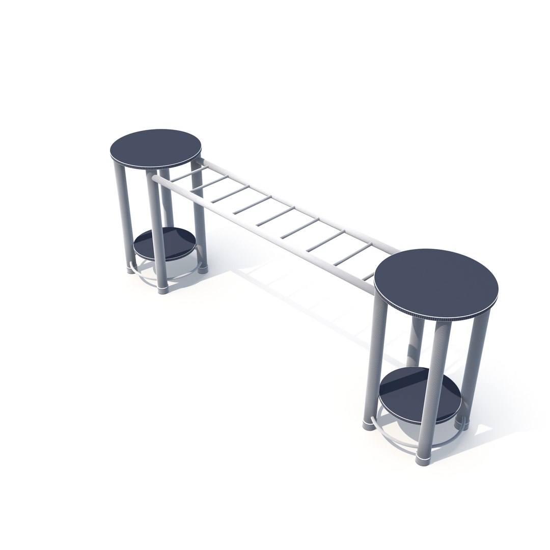 3D Sports Track Equipment Parkour - TurboSquid 1952739