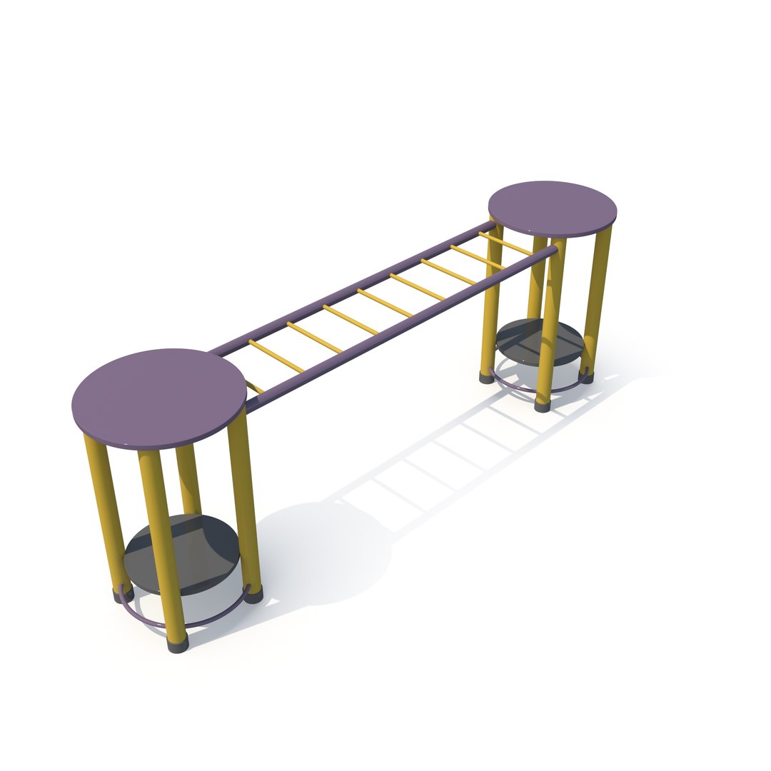 3D Sports Track Equipment Parkour - TurboSquid 1952739