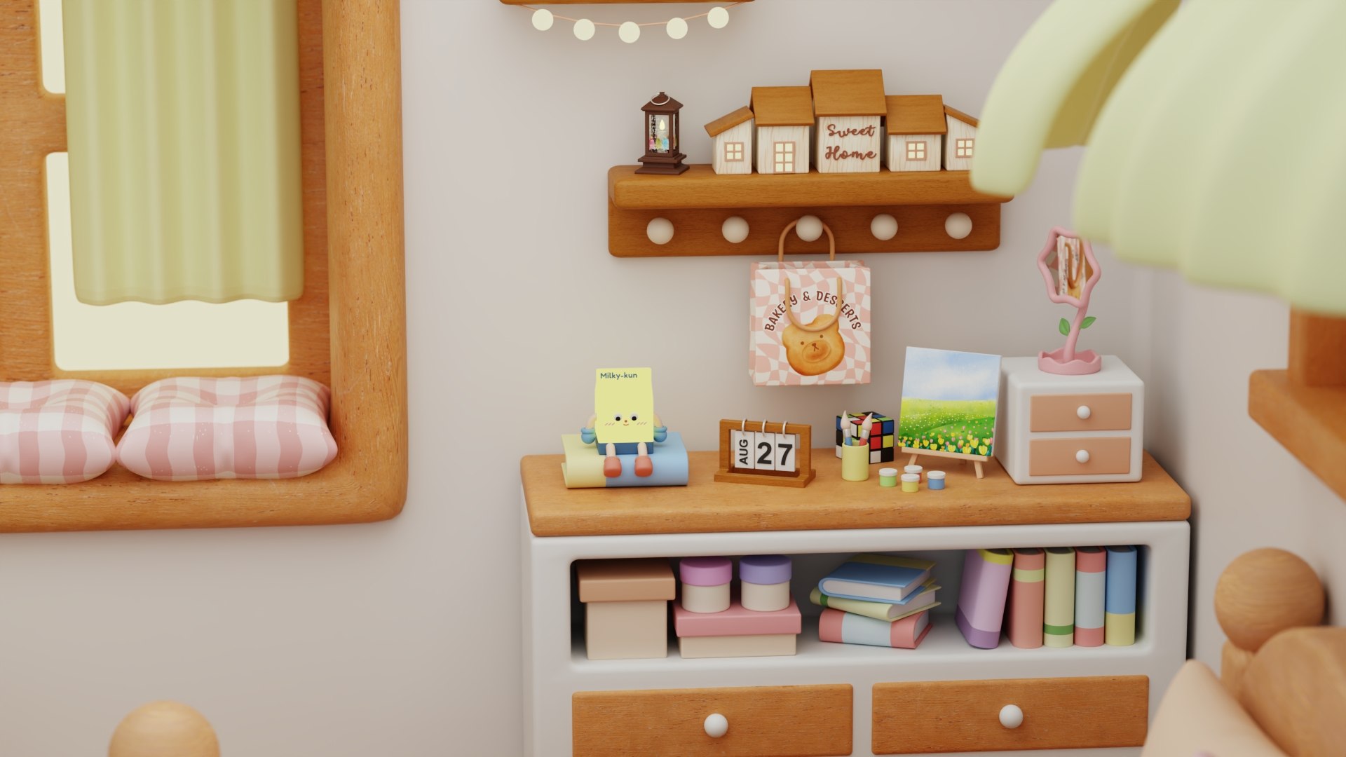 Room Decor Collection 3D Model - TurboSquid 2280172