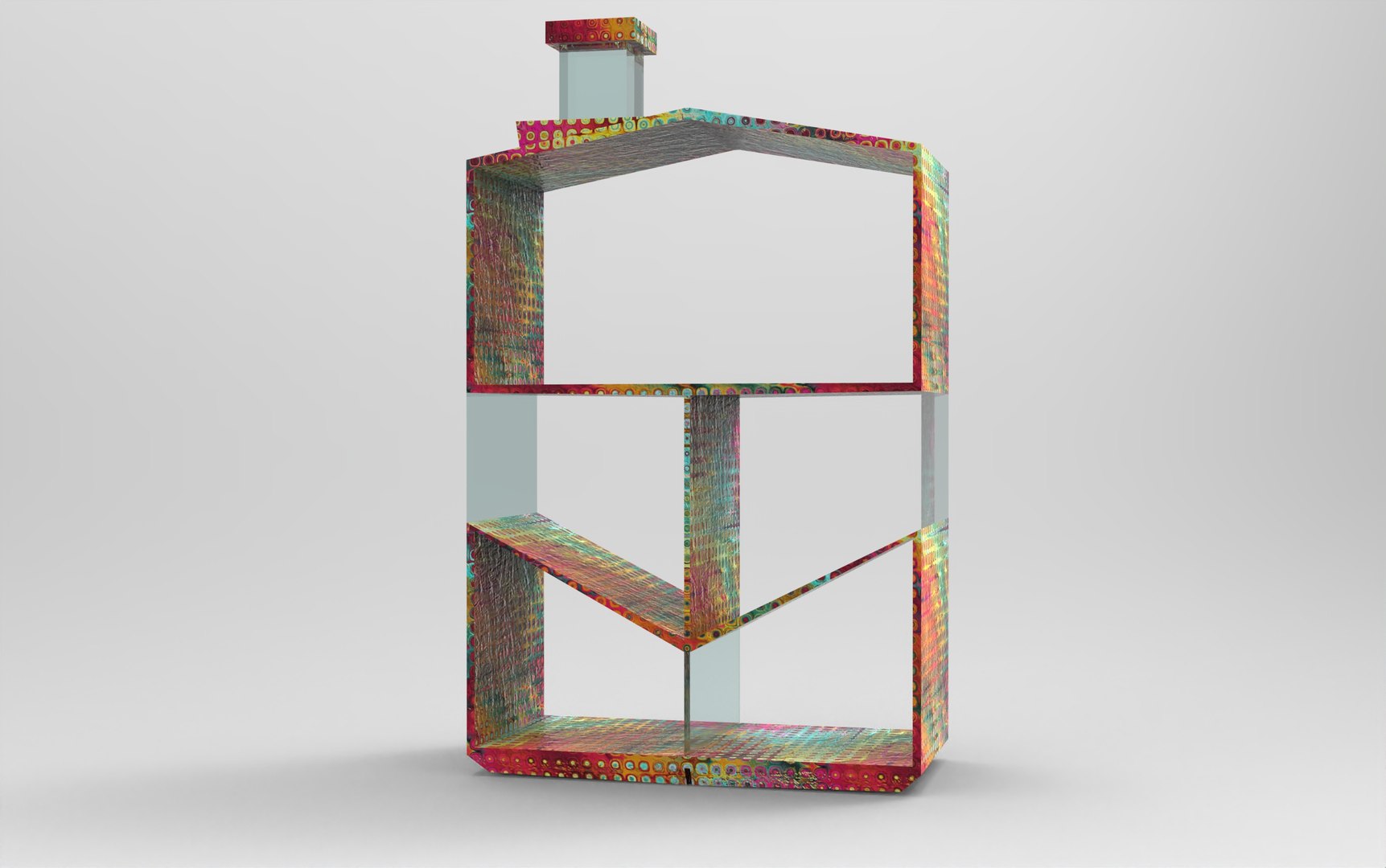 3D Model Bookshelf For Home Desing - TurboSquid 1952745