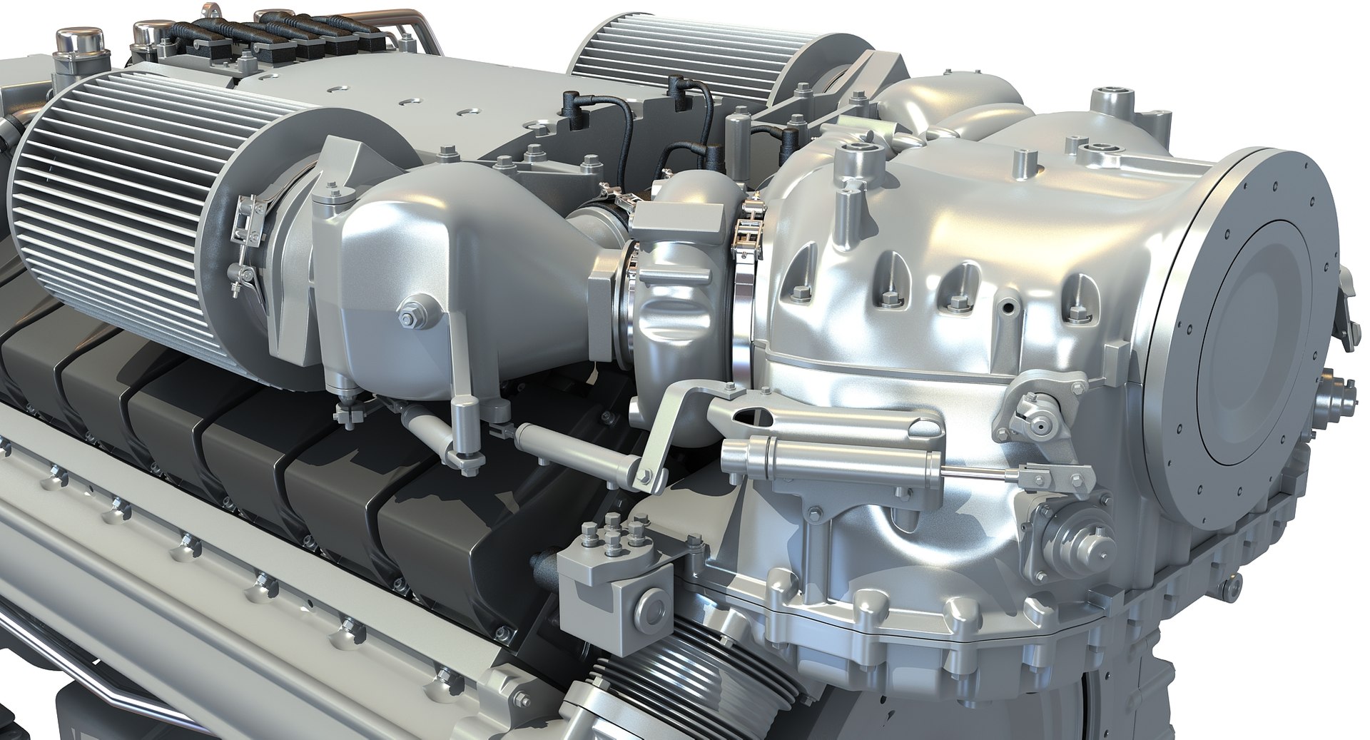 3D Marine Engine Model - TurboSquid 1251073