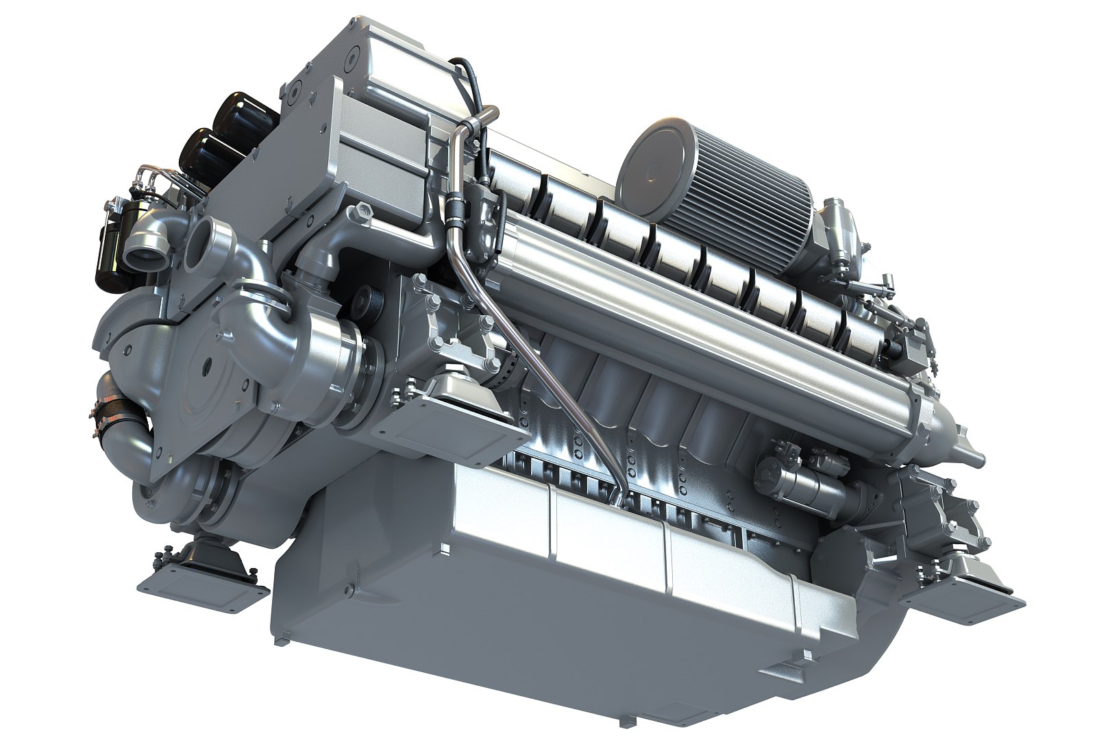 3D Marine Engine Model - TurboSquid 1251073