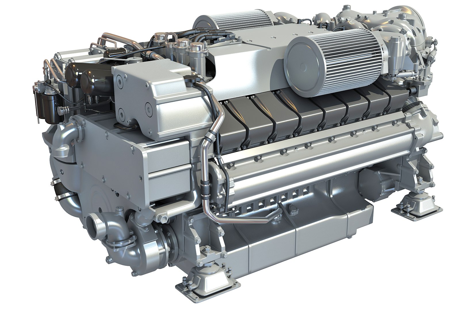3D Marine Engine Model - TurboSquid 1251073