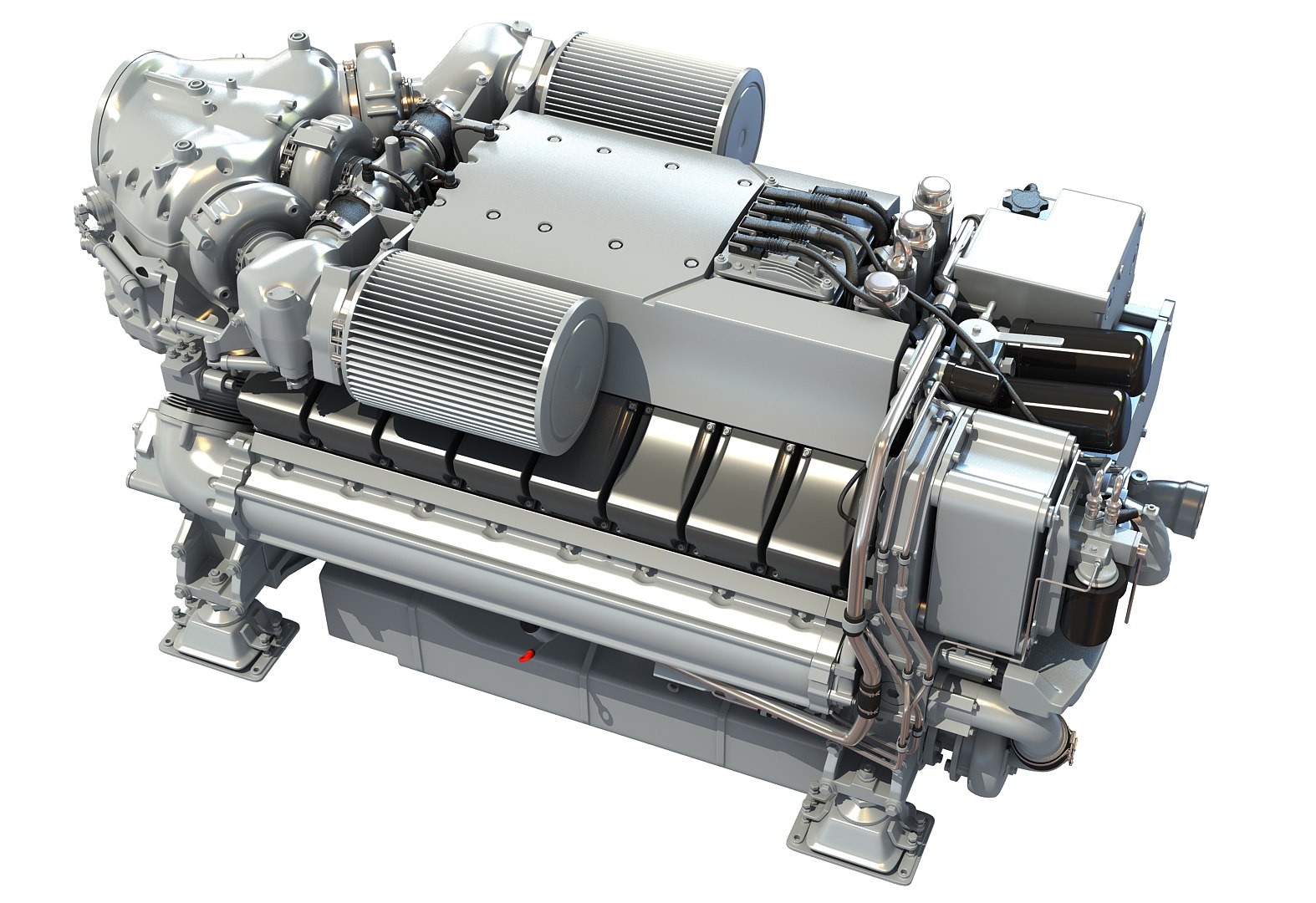 3D Marine Engine Model - TurboSquid 1251073