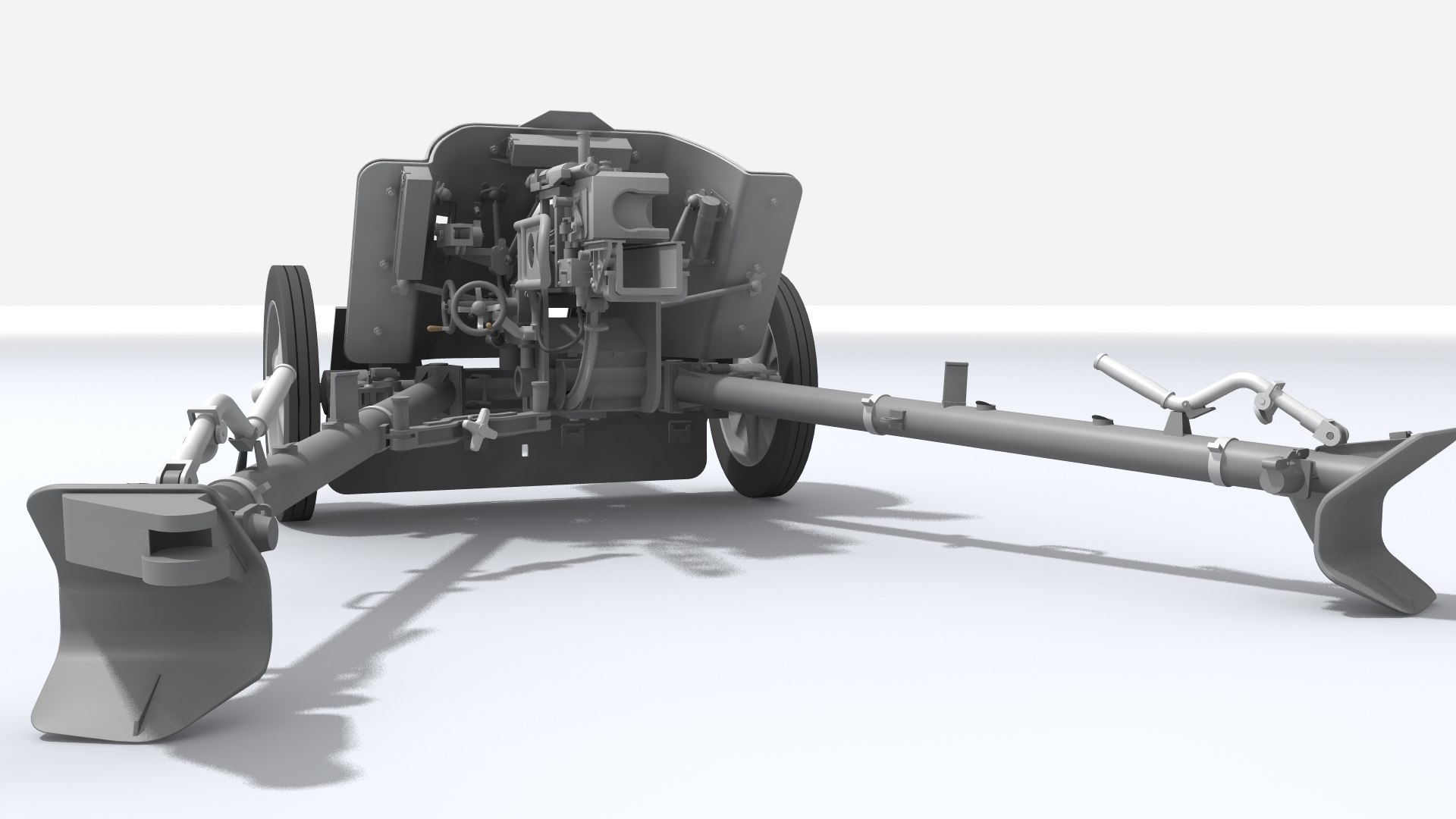 5 Cm Pak38 L60 Gun 3D Model - TurboSquid 2086313
