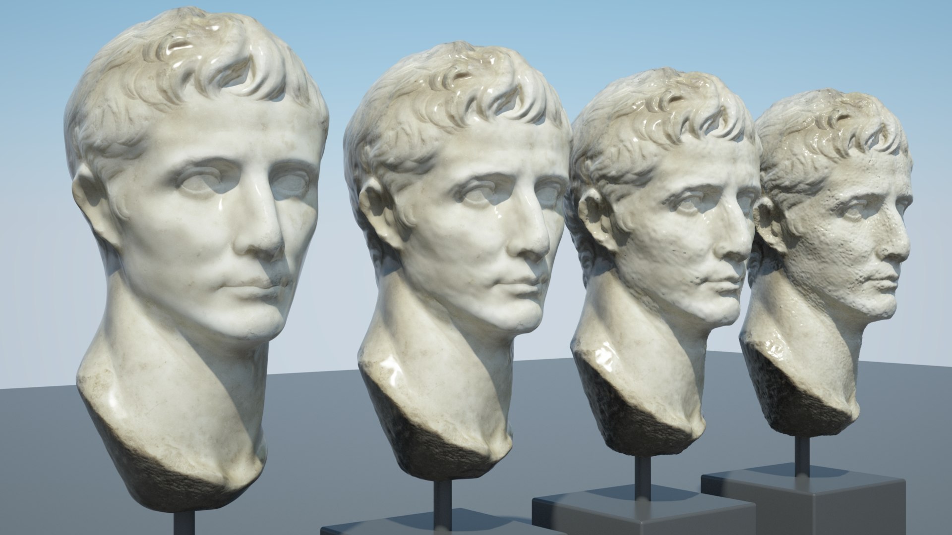 Roman Augustus Model - TurboSquid 1443435