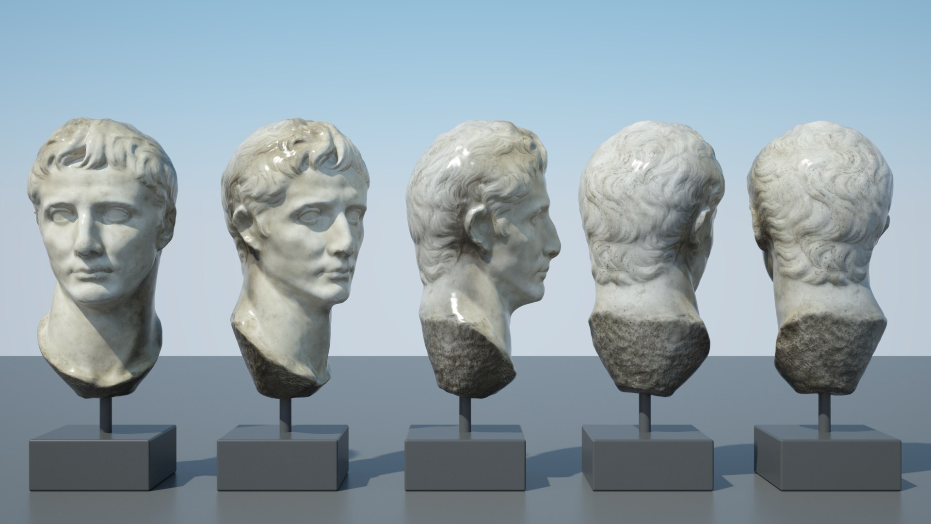 Roman Augustus Model - TurboSquid 1443435