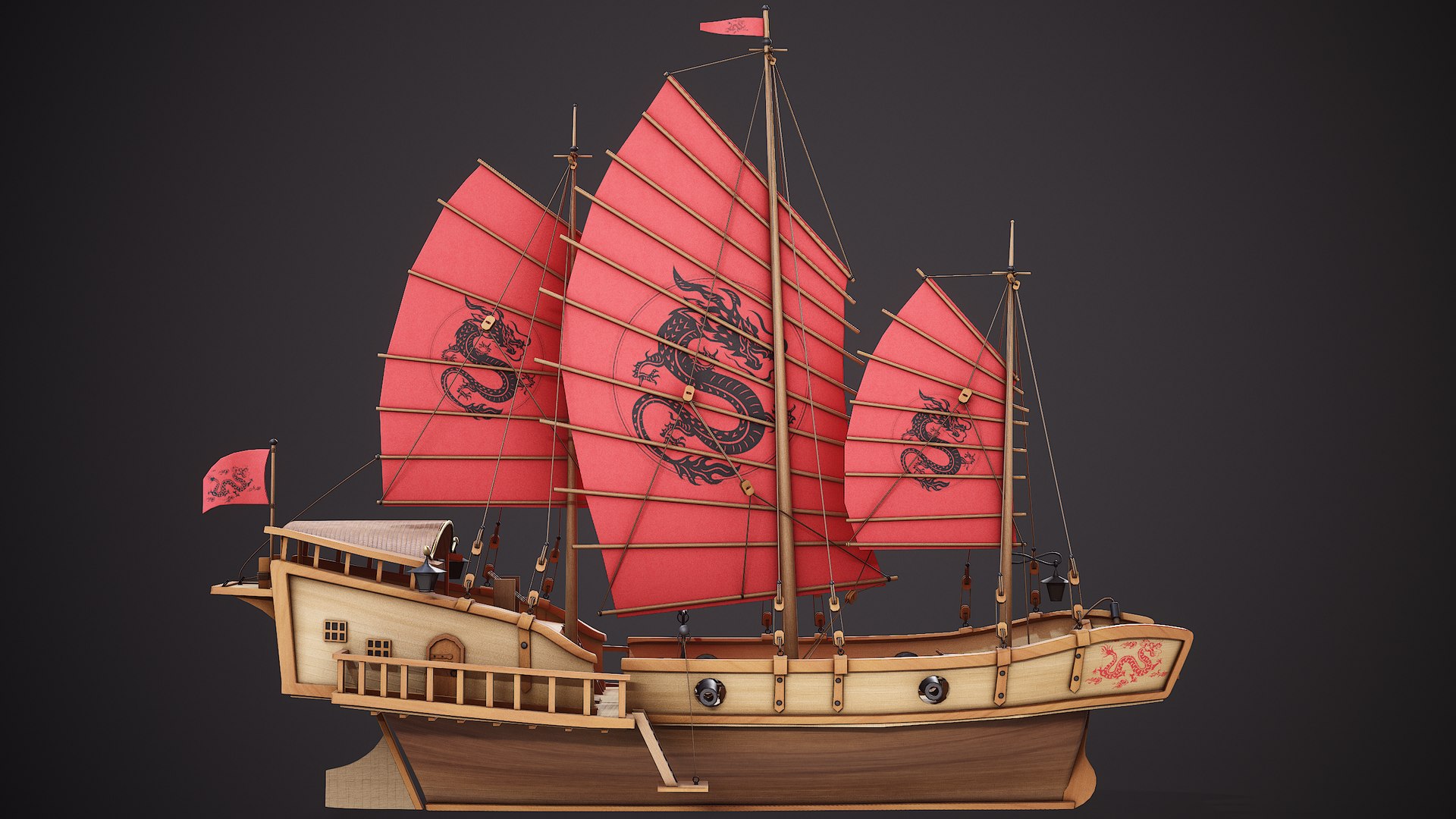 Junk Pirate Vessel 3D - TurboSquid 1701288